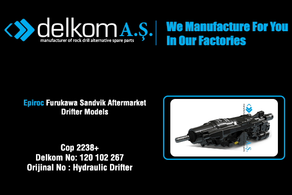 COP 2238+ EPIROC, Rock Drill Drifter